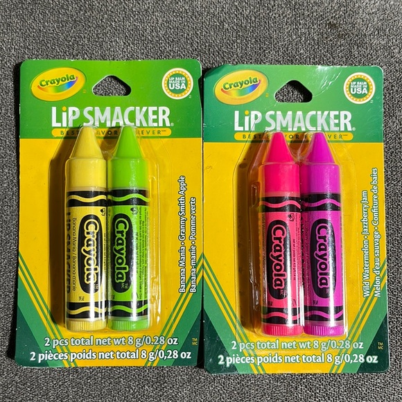 Lip Smacker | Makeup | Crayola Flavored Lip Balms | Poshmark